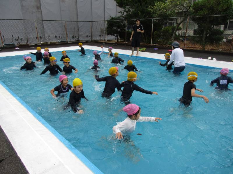 プール開きを行いました！｜宇土市立緑川小学校公式ウェブサイト