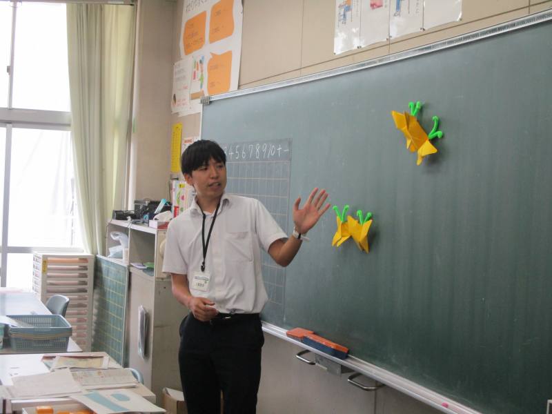 学校訪問がありました。｜宇土市立緑川小学校公式ウェブサイト